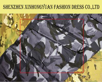 China Cotton Mix Polyester Military Dress Clothing Navy Camouflage Uniform for sale