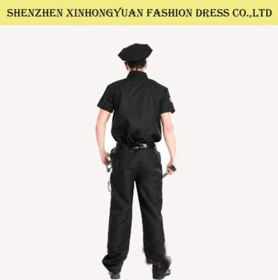 China Custom Police Man Halloween Costume Police Officer Uniform For Adults for sale