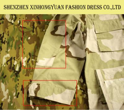 China Three Color Military Dress Uniforms Desert Camouflage Uniform Suit / Army ACU Uniform for sale