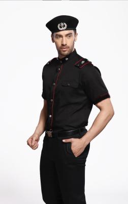 China Male Police Officer Costume , Party Fancy Dress Costumes For Men / Women for sale