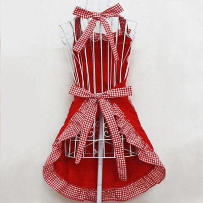 China Slim - Fitting Elastic Cafe House Stewardess Girl Apron , Cute Kitchen Aprons for sale