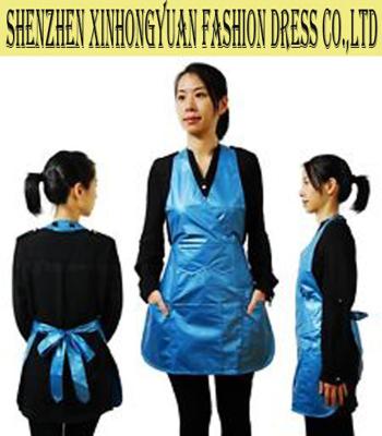 China Oil Proof Vinyl Chef Cook Uniform Waterproof Cooking Apron For Adults for sale