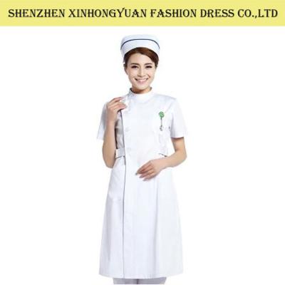 China 65% Polyester / 35% Cotton Women Medical Dress Uniform / Hospital Nurse  Uniform for sale