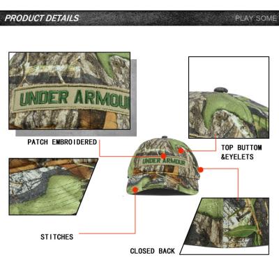 China Camouflage Military Hats And Caps 6 - Pannel Hunting Cap Travel Hat for sale