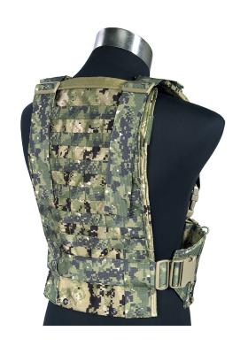 China Lightweight Easy - Detachable Military Tactical Vest With Protective Alumila Plate Pad Velcro for sale
