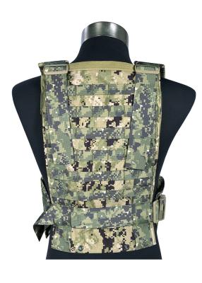 China Lightweight Easy - Detachable Military Tactical Vest With Protective Alumila Plate Pad Velcro for sale