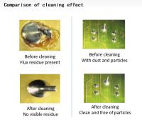 China Practical 23KW Flux Cleaning Machine , PLC Solder Paste Cleaning Equipment for sale