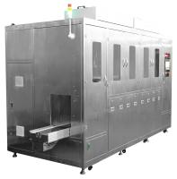 China Semiconductor Cleaning Machine 380V 18KW Rotating Spray Vibration Rinsing with FFU and Conductivity Meter for sale