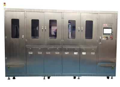 China 18KW Automatic Semiconductor Tray Cleaning Machine 380V 50HZ Rotary Spray for sale