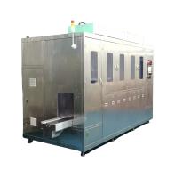 China Semiconductor Basket Cleaning Machine 380V 70L Rotary Spray Cleaner for sale
