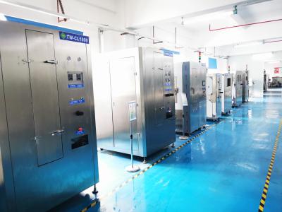 China Fully Automatic Water-Based Screen Cleaning Machine TW-CL1800 80L 35KW for sale