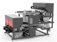 China Full Color CCD Camera Calcite Color Sorter Machine Double Layer 16 Mesh to 3 cm for sale