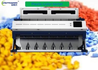 China Plastic Color Sorter 99.9% Accuracy 0.25-0.4 Mpa Waterfall Structure Precise Target Removal for sale