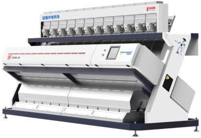 China Intelligent RGB Corn Color Sorter Machine 3-13 t/h Capacity 220V 50Hz LED Light Source for sale
