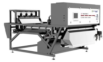 China Wet Mineral Stone Ore Sorting Machine 1-3cm Image Processing High Output for sale