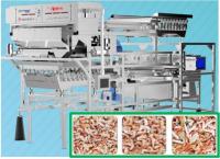 China 99.9% Accuracy Shrimp Sorting Machine Seafood Color Sorter 220V 50Hz Precise Target Positioning for sale