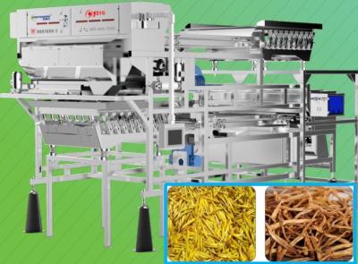 China CCD Camera Vegetable Sorting Machine for Dehydrated Daylily 5400 Pixels 220V 50Hz for sale