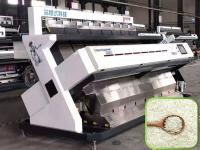 China Rice Color Sorting Equipment Precise Target Positioning 6.0Kw RGB 5400 Pixel for sale