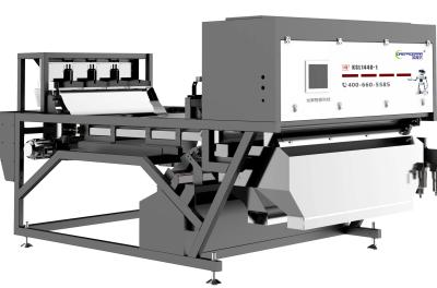 China LED Light Source Ore Color Sorter 8 - 15 T/H 1 - 8 Cm for sale