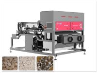 China Coarse Salt Color Sorter 1-8cm Particle Size with LED Lighting and Spray Valve for sale