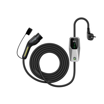 China Mode 2 16A Portable EV Charger 3.5kW IP65 Rated for BYD Xpeng Tesla Home Use for sale