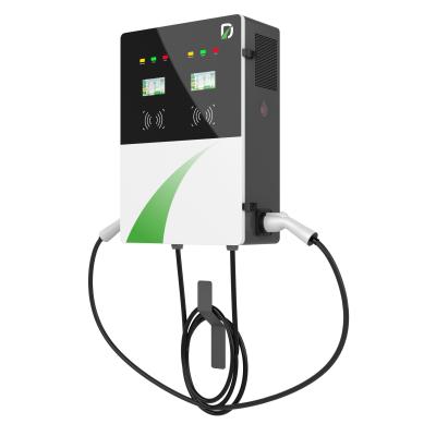 China 42kW AC+DC EV Charging Station with 20kW DC and 22kW 3-Phase Output, IP54 Rated for Outdoor Use for sale