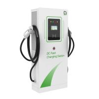 China 180kW DC Fast EV Charging Station with Dual Outputs, IP54 Galvanized Steel Enclosure, 5M Cable for sale