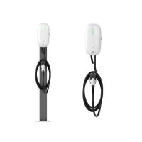 China 7kW EV Home Charger Wall Mount IP65 Weatherproof with 5m Cable Type 1/Type 2 Connector for sale
