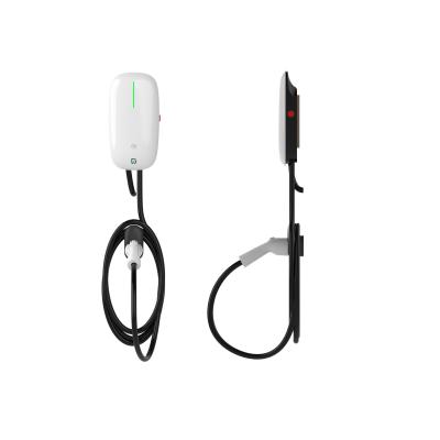 China 22kW 3-Phase 400V 32A Electric Vehicle Charger Wall-Mounted EV Charging Station with IP65 Rating for sale