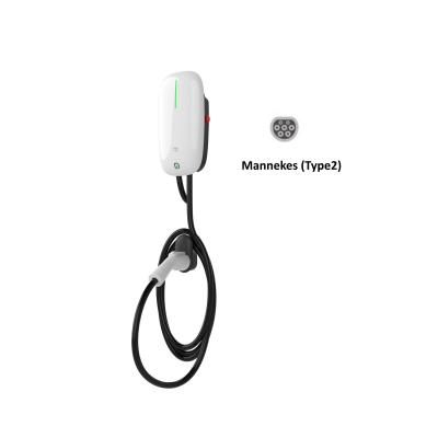 China 7kW EV Wall Charger with Type 2 Connector 32A IP65 Rated for Home and Commercial Use for sale