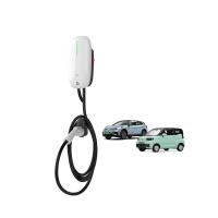 China 7kW AC Commercial EV Charger with Type 1 Type 2 Connector IP65 Rated 5M Cable for sale