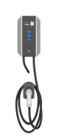 China 250V Electric Car Charger with 16A/32A Rated Current and ≥99% Conversion Efficiency for Home & Commercial Use for sale