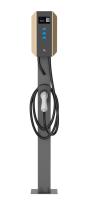 China 7kW 11kW AC EV Charger with RFID Card Activation - Type 2 Connector, IP65 Rated for Home and Commercial Use for sale