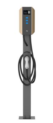 China 7kW 22kW ABS EV Charger Type 2 IP65 Rated with RFID and Mobile App Control for Residential and Commercial Use for sale