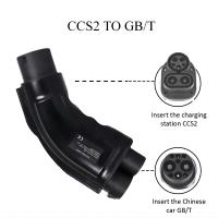 China CCS2 to GB/T EV Fast Charger Connector Adapter - 250kW 1000V DC 250A Rating with CE Certification for sale