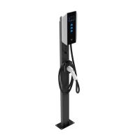 China 7kW/11kW/22kW Smart EV Wall Charger Type 2 Plug RFID Card Access Mobile App IP65 Protection Level for sale