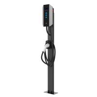 China Wall-Mounted Type 2 EV Charger with App RFID 3-in-1 Smart Charging Pile 7kW / 11kW / 22kW for sale