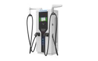 China 160kW Heavy Duty EV Charging Station with 5M Cable and 10-inch Touch Screen for Commercial EV Fast Charging for sale