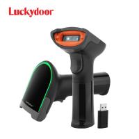China 2D 2.4G Wireless Barcode Scanner Bluetooth With Large Capacity Battery for sale