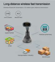 China Wireless Bluetooth 2D Barcode Scanner Fast Decoding For Supermarket Store / Grocery Store for sale