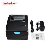 China USB LAN BT Barcode Label Printer 3 Inch Thermal Label Printer OEM ODM for sale