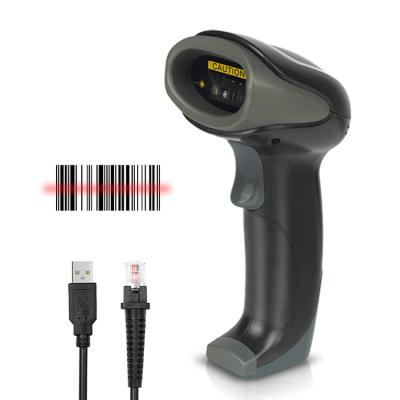 China USB 1500 point CCD Bar Code Reader Handheld 1D Wired Barcode Scanner CE FCC Rohs for sale