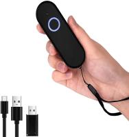 China 1D Portable Bluetooth Barcode Scanner 617nm LED CCD Image Sensor With Memory for sale