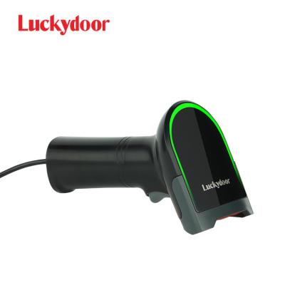 China Data Matrix Wired Handheld CMOS QR Code Reader Portable USB 1D 2D Barcode Scanner for sale