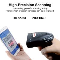 China 1D 2D USB Handheld Barcode Scanner QR Code Reader Android Barcode Scanning Gun for sale