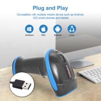 China QR Code Wired Barcode Scanner Handheld USB 1D 2D Barcode Reader for sale
