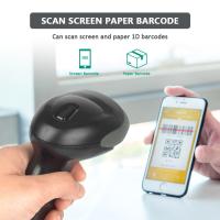 China Handheld Bar Code Reader Automatic USB 1500 Point Wired Barcode Scanner for sale