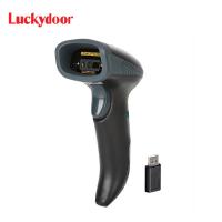 China 2200mAh Smartphone Bluetooth Barcode Scanner 650nm USB HID Barcode Reader for sale