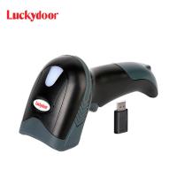 China 2200mAh Smartphone Bluetooth Barcode Scanner 650nm USB HID Barcode Reader for sale