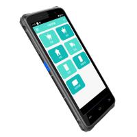 China 5.45 Inch Portable Data Terminal Android Handheld Mobile Computer Barcode Scanner for sale